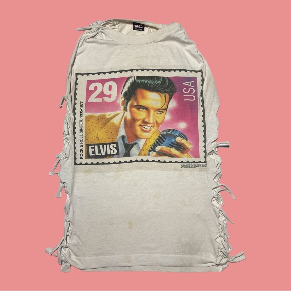 Vtg Elvis Presley Tee - Gem